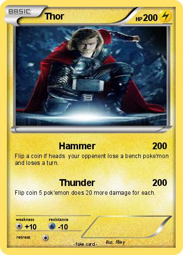 Pokémon Thor 639 639 - Hammer - My Pokemon Card