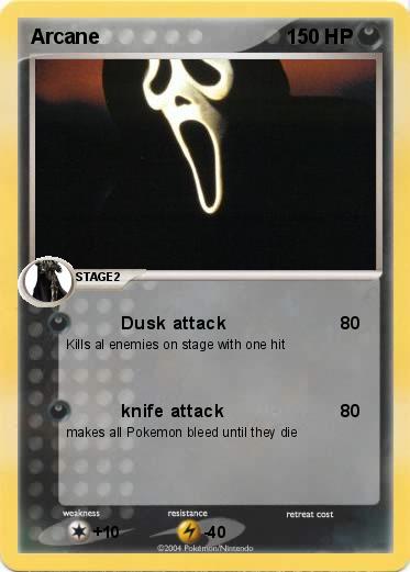 Pokémon Arcane 5 5 - Dusk attack - My Pokemon Card
