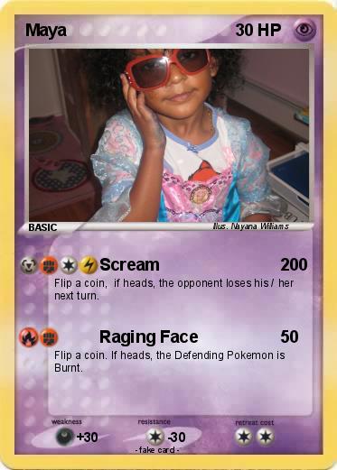 Pokémon Maya 104 104 - Scream - My Pokemon Card