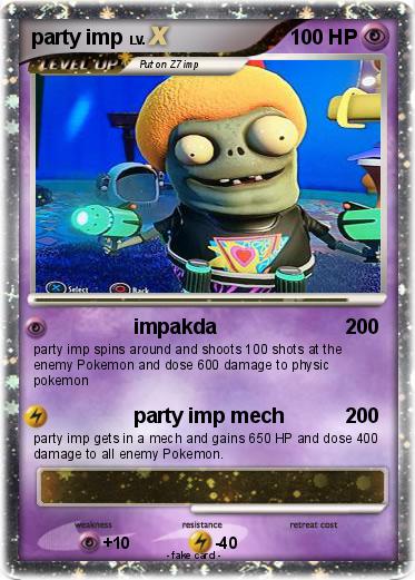 Pokémon party imp 2 2 - impakda - My Pokemon Card