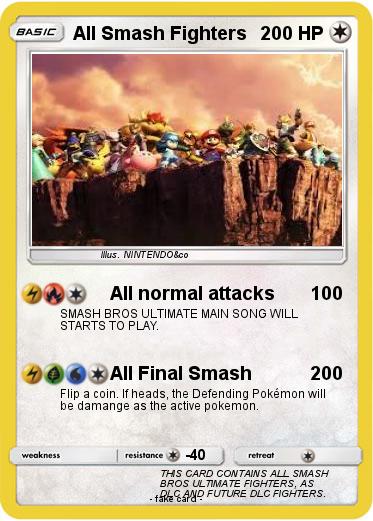 Pokémon All Smash Fighters - All normal attacks - My Pokemon Card