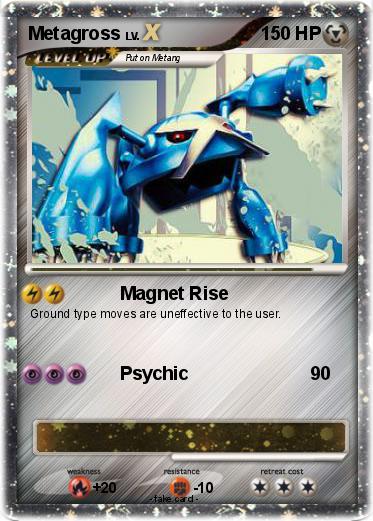 Pokémon Metagross 352 352 - Magnet Rise - My Pokemon Card