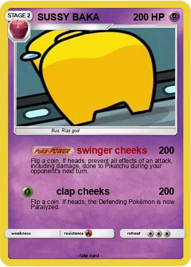 Pokémon SUSSY BAKA 241 241 - swinger cheeks - My Pokemon Card
