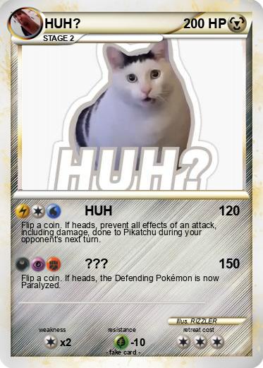 Pokémon HUH 69 69 - HUH - My Pokemon Card