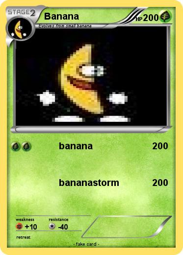 Pokémon Banana 1077 1077 - banana - My Pokemon Card