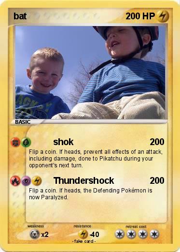 Pokémon bat 380 380 - shok - My Pokemon Card