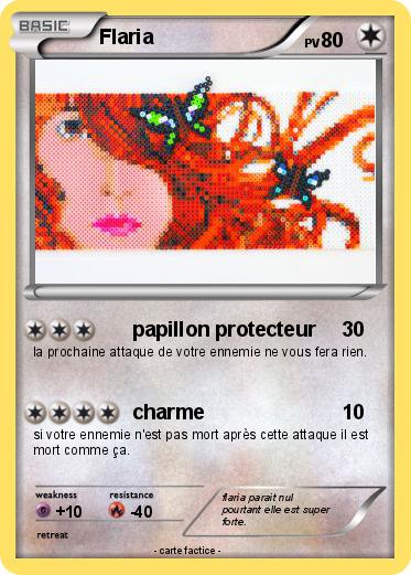Pokémon Flaria 7 7 - papillon protecteur - Ma carte Pokémon