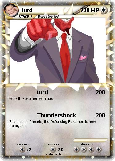 Pokémon turd 98 98 - turd - My Pokemon Card