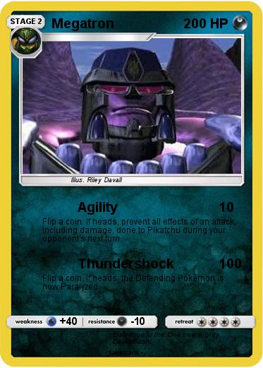 Pokémon Megatron 561 561 - Agility - My Pokemon Card