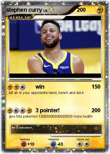 Pokémon stephen curry 273 273 - win - My Pokemon Card