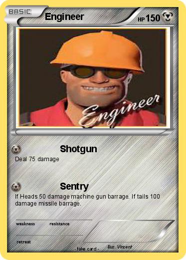 Pokémon Engineer 125 125 - Shotgun - My Pokemon Card