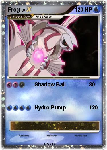 Pokémon Frog 258 258 - Shadow Ball - My Pokemon Card