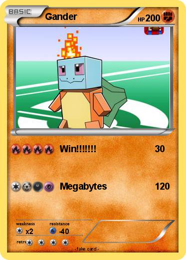 Pokémon Gander 3 3 - Win!!!!!!! - My Pokemon Card