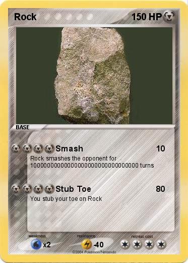 Pokémon Rock 154 154 - Smash - My Pokemon Card