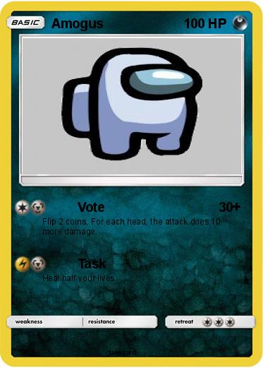 Pokémon Amogus 268 268 - Vote - My Pokemon Card