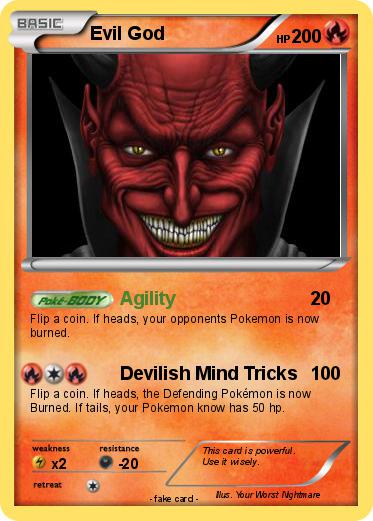 Pokémon Evil God 2 2 - Agility - My Pokemon Card