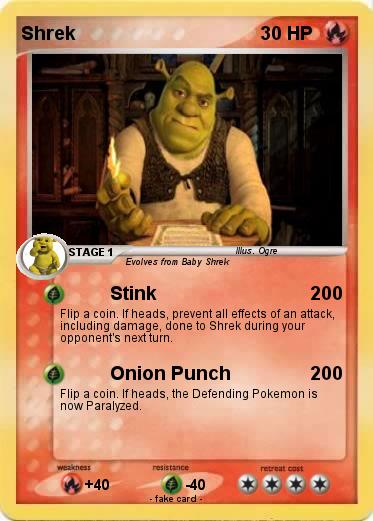 Pokémon Shrek 1257 1257 - Stink - My Pokemon Card