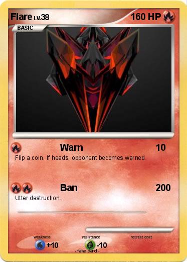 Pokémon Flare 401 401 - Warn - My Pokemon Card