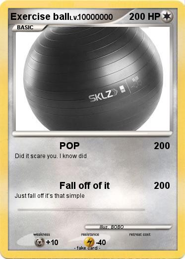 Pokémon Exercise ball - POP - My Pokemon Card