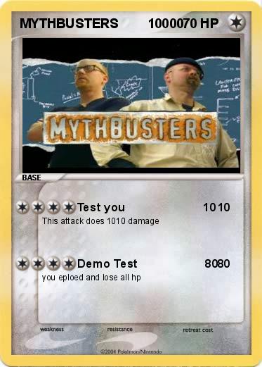Pokémon MYTHBUSTERS 10000 1 1 - Test you 10 - My Pokemon Card