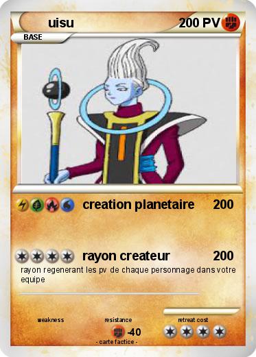 Pokémon uisu - creation planetaire - Ma carte Pokémon