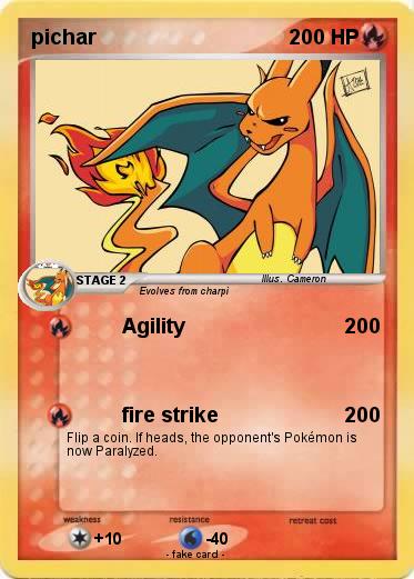 Pokémon pichar 4 4 - Agility - My Pokemon Card