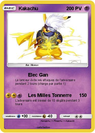 Pokémon Kakachu 11 11 - Elec Gan - Ma carte Pokémon
