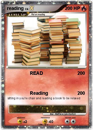 Pokémon reading 6 6 - READ - My Pokemon Card