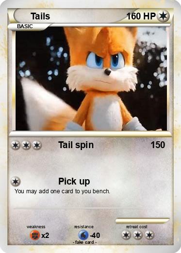 Pokémon Tails 1451 1451 - Tail spin - My Pokemon Card