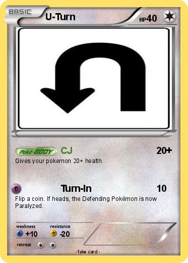 Pokémon U Turn - CJ - My Pokemon Card