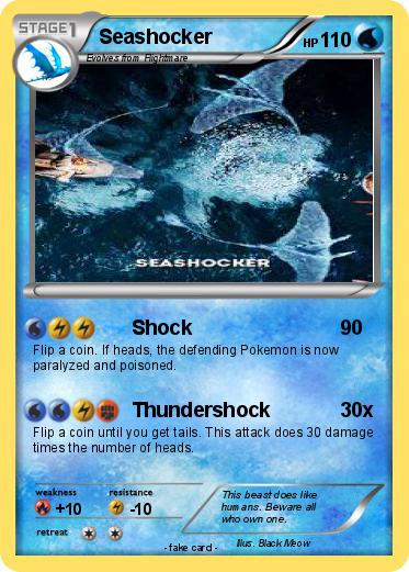 Pokémon Seashocker 2 2 - Shock - My Pokemon Card
