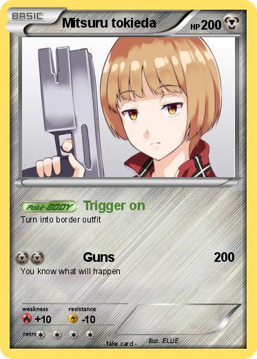 Pokémon Mitsuru tokieda - Trigger on - My Pokemon Card