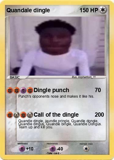 Pokémon Quandale dingle 196 196 - Dingle punch - My Pokemon Card