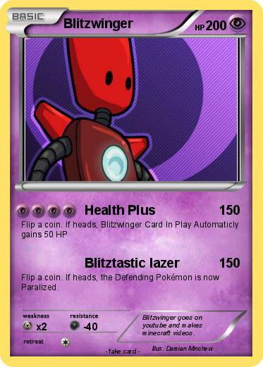 Pokémon Blitzwinger 3 3 - Health Plus - My Pokemon Card