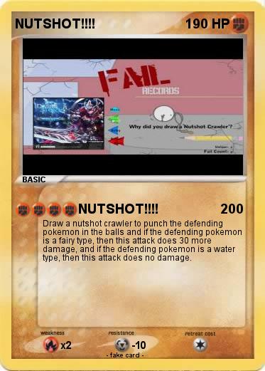 Pokémon NUTSHOT - NUTSHOT!!!! - My Pokemon Card
