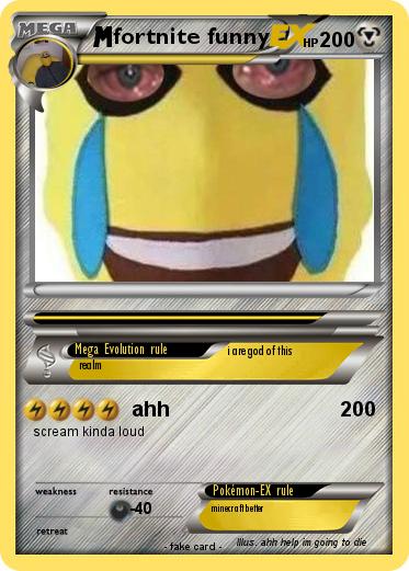 Pokémon fortnite funny - ahh - My Pokemon Card