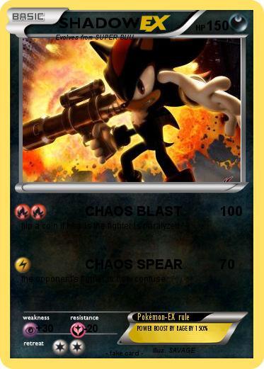 Pokémon SHADOW 13254 13254 - CHAOS BLAST - My Pokemon Card