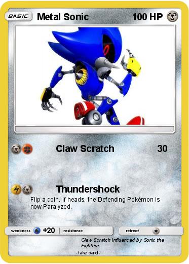 Pokémon Metal Sonic 806 806 - Claw Scratch - My Pokemon Card