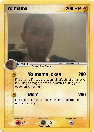 Pokémon Yo mama 479 479 - Yo mama jokes - My Pokemon Card