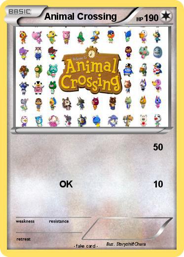Pokémon Animal Crossing 37 37 - OK - My Pokemon Card