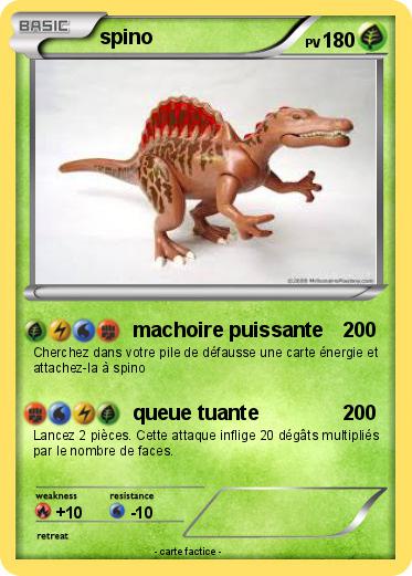 Pokémon spino 57 57 - machoire puissante - Ma carte Pokémon