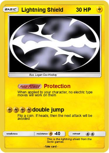 Pokémon Lightning Shield - Protection - My Pokemon Card
