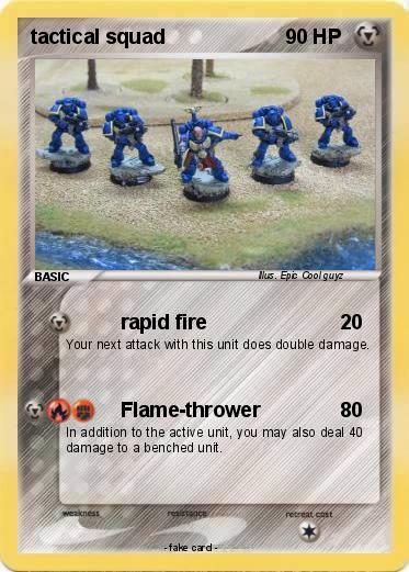 Pokémon tactical squad - rapid fire - My Pokemon Card
