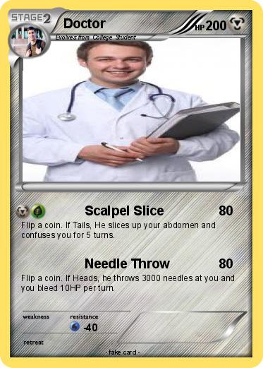 Pokémon Doctor 486 486 - Scalpel Slice - My Pokemon Card