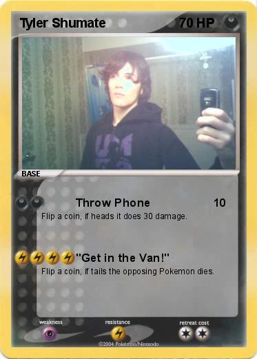 Pokémon Tyler Shumate - Throw Phone - My Pokemon Card