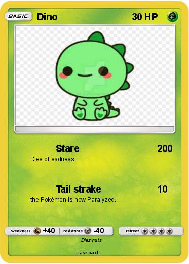 Pokémon Dino 1036 1036 - Stare - My Pokemon Card