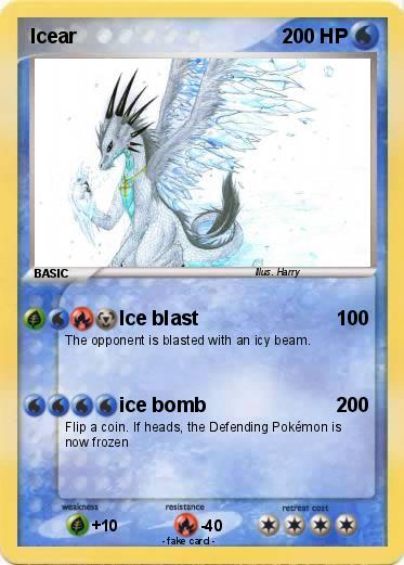 Pokémon Icear - Ice blast - My Pokemon Card