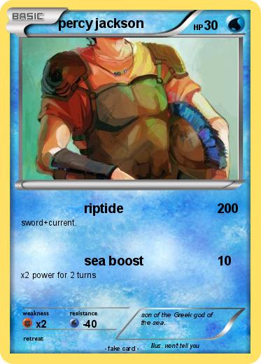 Pokémon percy jackson 634 634 - riptide - My Pokemon Card