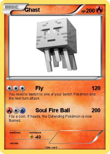 Pokémon Ghast 518 518 - Fly - My Pokemon Card