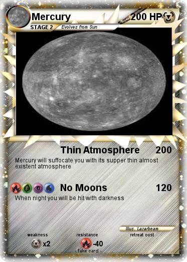Pokémon Mercury 116 116 - Thin Atmosphere - My Pokemon Card